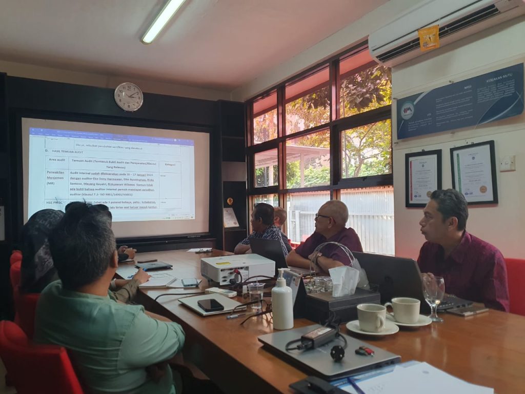 Surveillance Audit Th. 2023 ISO 9001:2015, ISO 14001:2015 & ISO 45001: ...